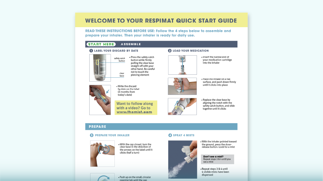 Patient Education | Combivent® Respimat® Inhalation Spray
